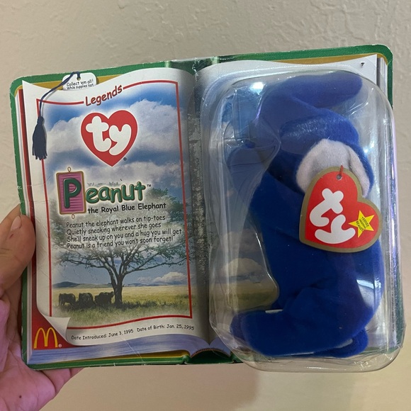 Ty | Toys | Mcdonalds Lefty The Donkey Democrat Donkey Lefty Ty Beanie ...